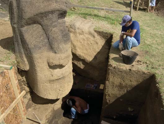 Easter Island Statue Project Official Website : EISP Excavation